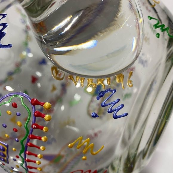 smithereens | Dining | Smithereens Cheers Margarita Art Glass Pitcher ...